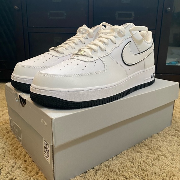 Nike | Shoes | Air Force 7 Black Outline | Poshmark